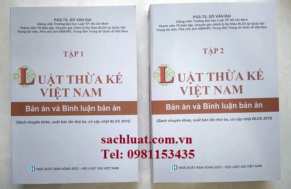 Sách Luật Thừa Kế Việt Nam Bản Án Và Bình Luận Bản Án